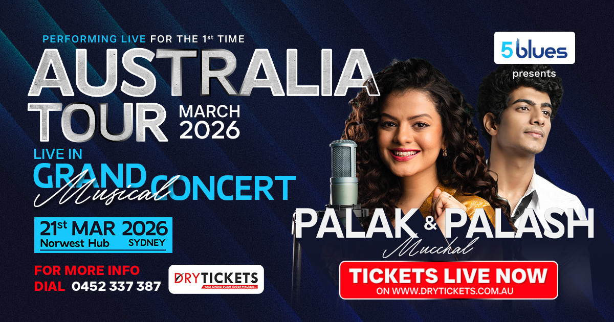 Palak Muchhal & Palash Muchhal Live In Grand Musical Concert In Sydney ...
