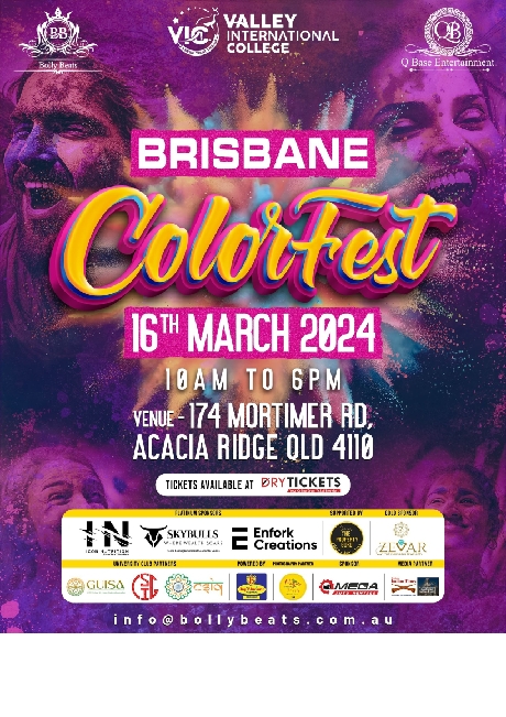 Brisbane ColorFest 2024 - DryTickets.com.au