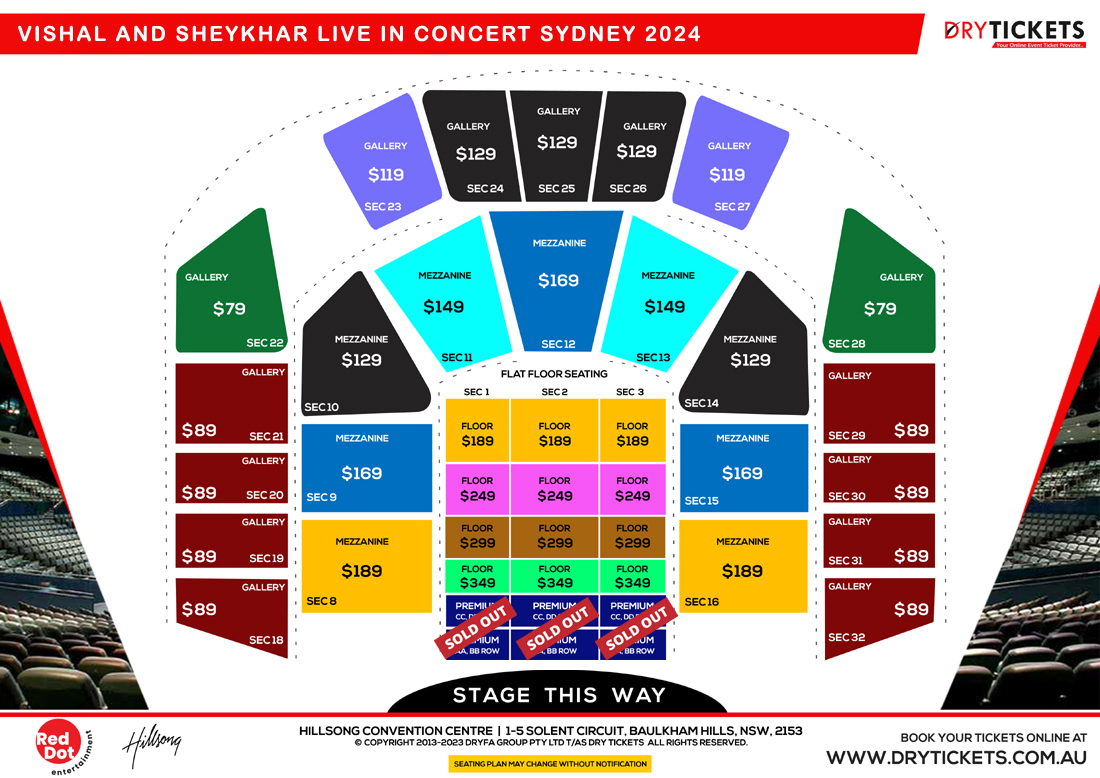 Vishal and Sheykhar Live In Concert Sydney 2024 - DryTickets.com.au