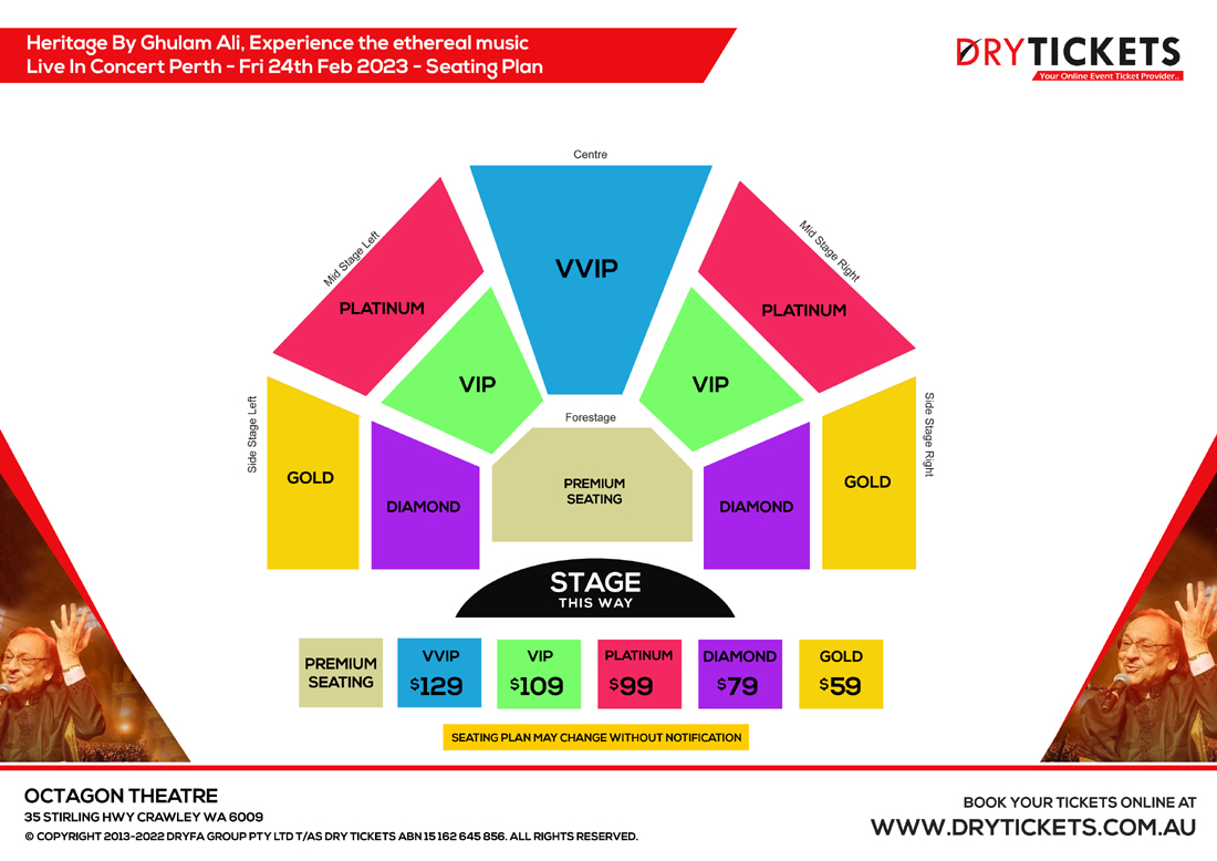 Heritage By Ghulam Ali, Experience the ethereal music Live In Concert ...